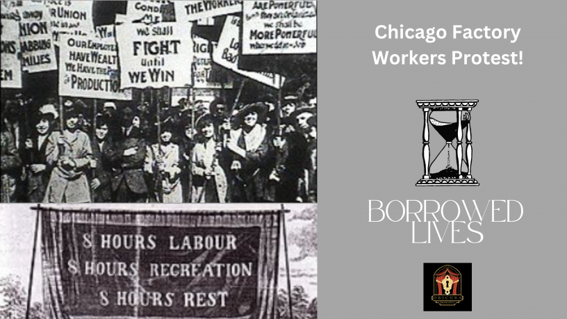 Factory Workers in 1870s Chicago Strike for Safety and Fair Wages ...